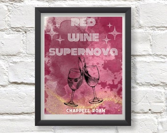 Chappell Roan Red Wine Supernova 8x10 Digital Art Print - Etsy