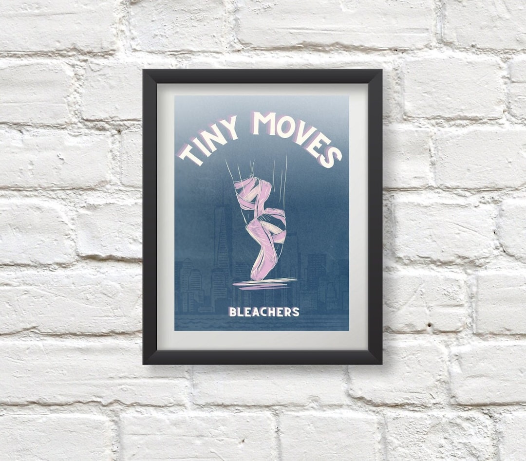 Bleachers Tiny Moves Poster Art / Digital Print - Etsy