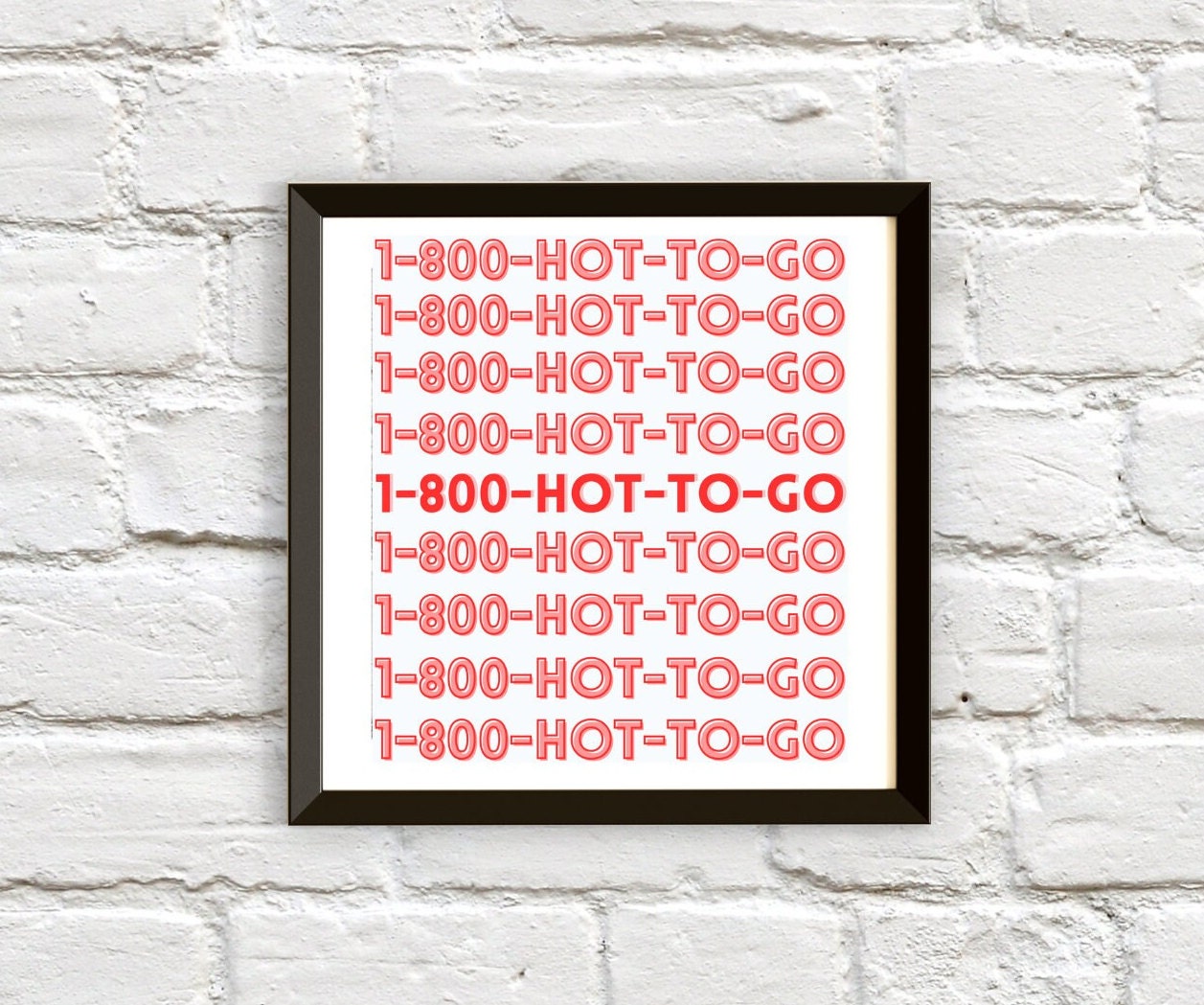 Chappell Roan 1-800-hot-to-go Digital Print Poster Art - Etsy