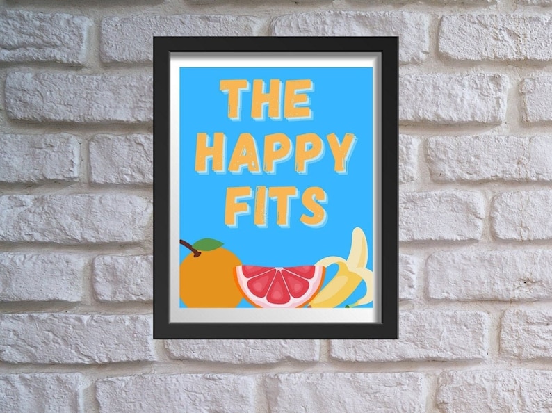 The Happy Fits Digital Print/poster - Etsy