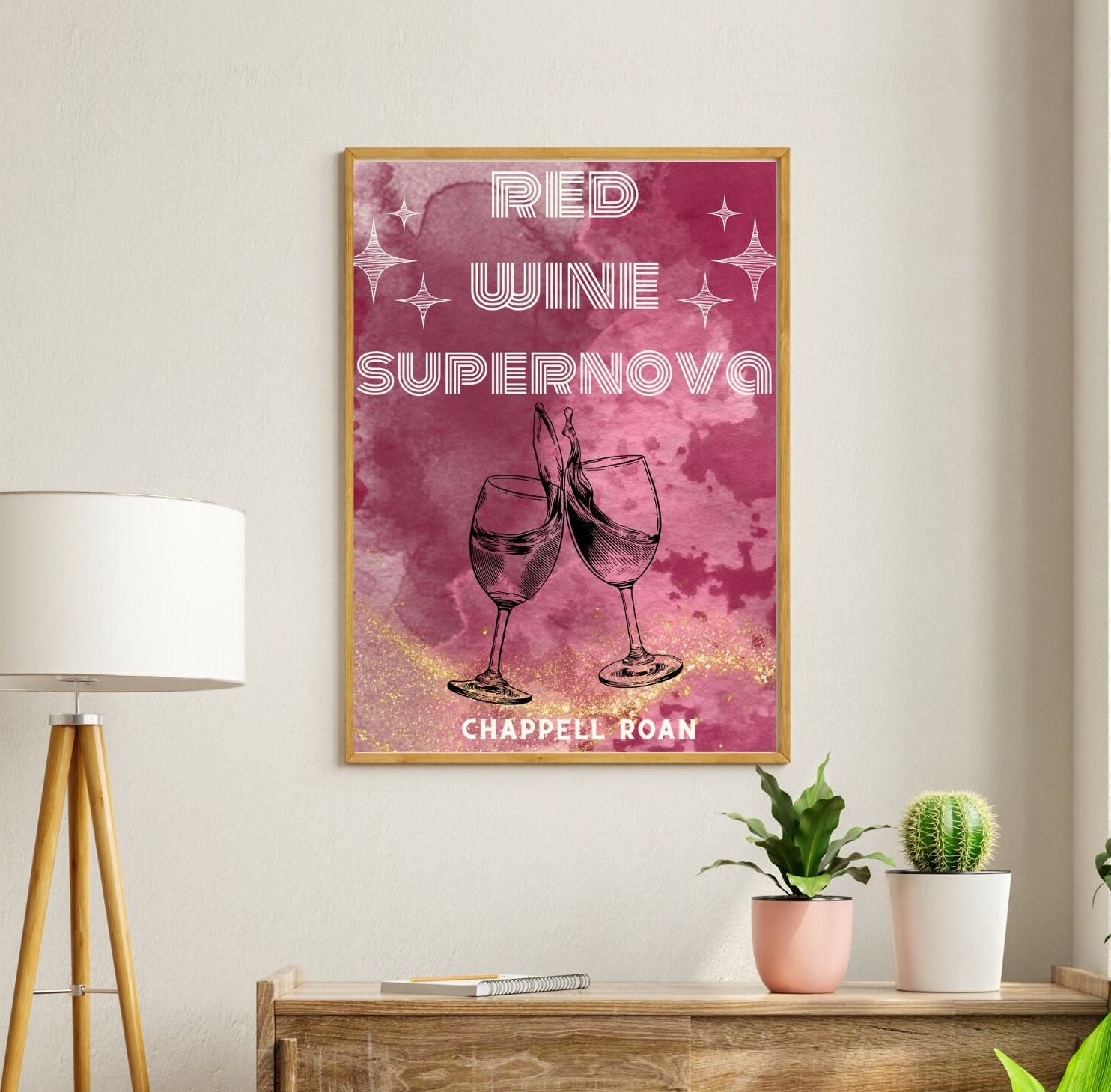 Chappell Roan Red Wine Supernova Digital Print Poster Art - Etsy