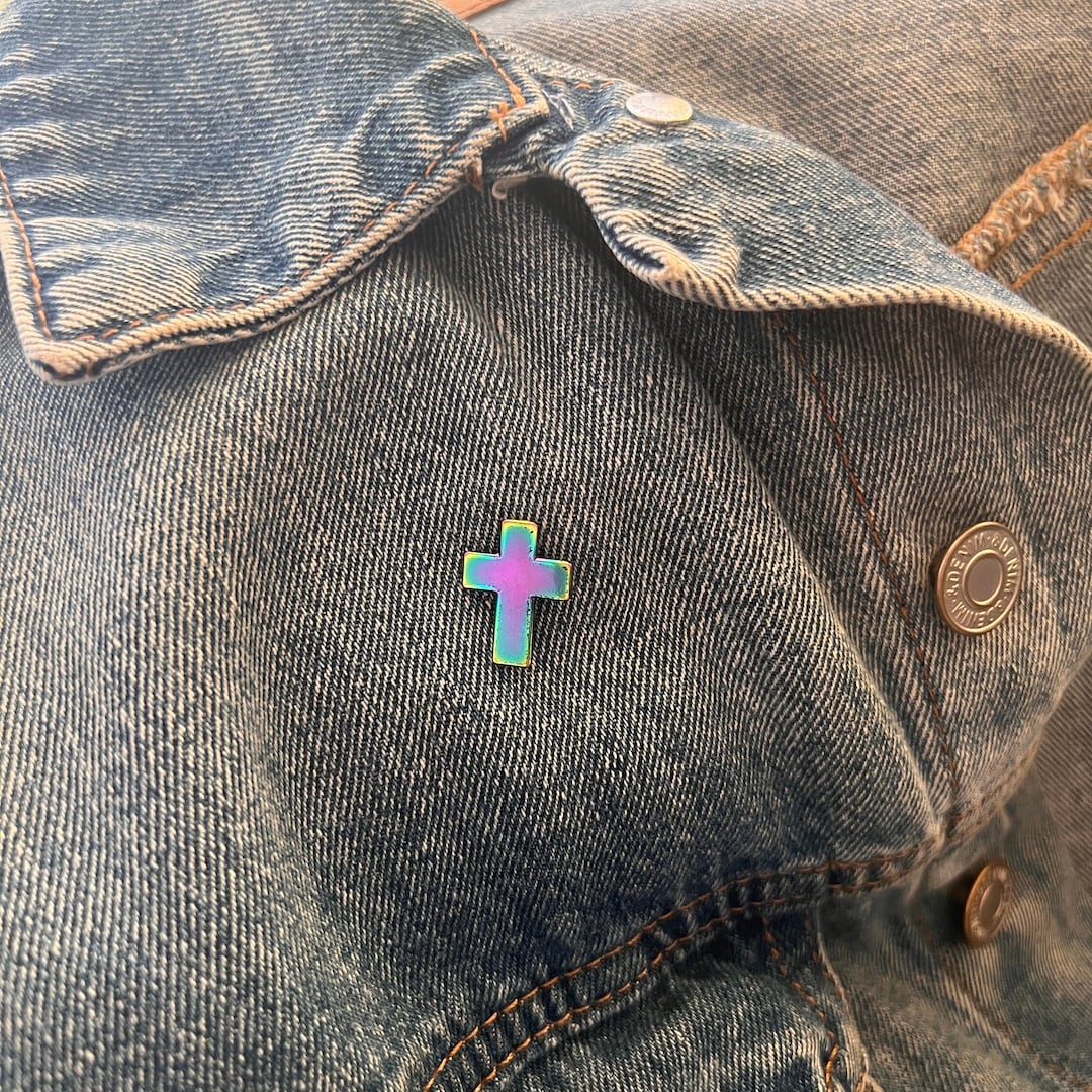 Y2K 90's Christian Cross Pin Jesus Pin Backpack Pin - Etsy