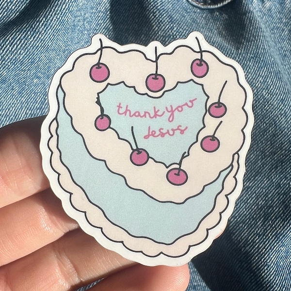 Christian Thank You Stickers - Etsy
