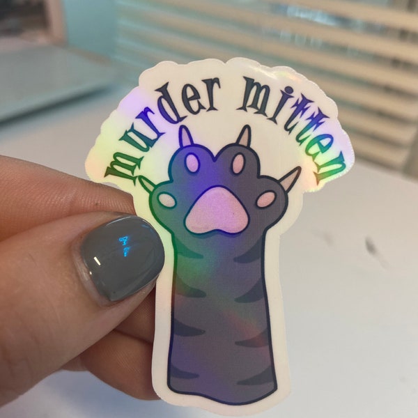 Murder Mitten - Etsy