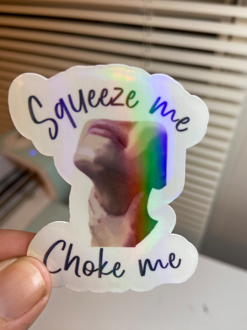 Squeeze Me Sticker Smut Sticker Kindle Sticker Book Club Water Etsy