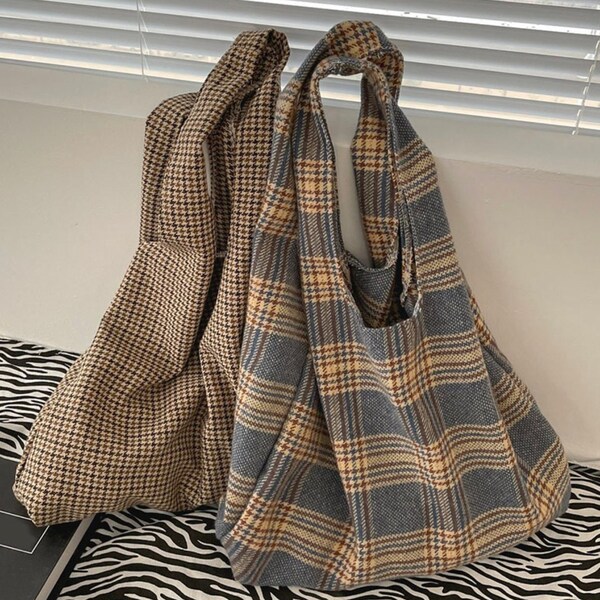 Houndstooth Bag - Etsy