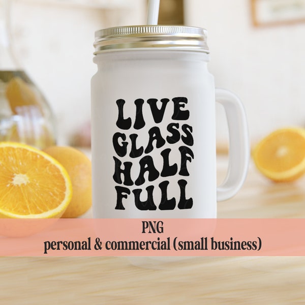 Glass Half Full - Etsy
