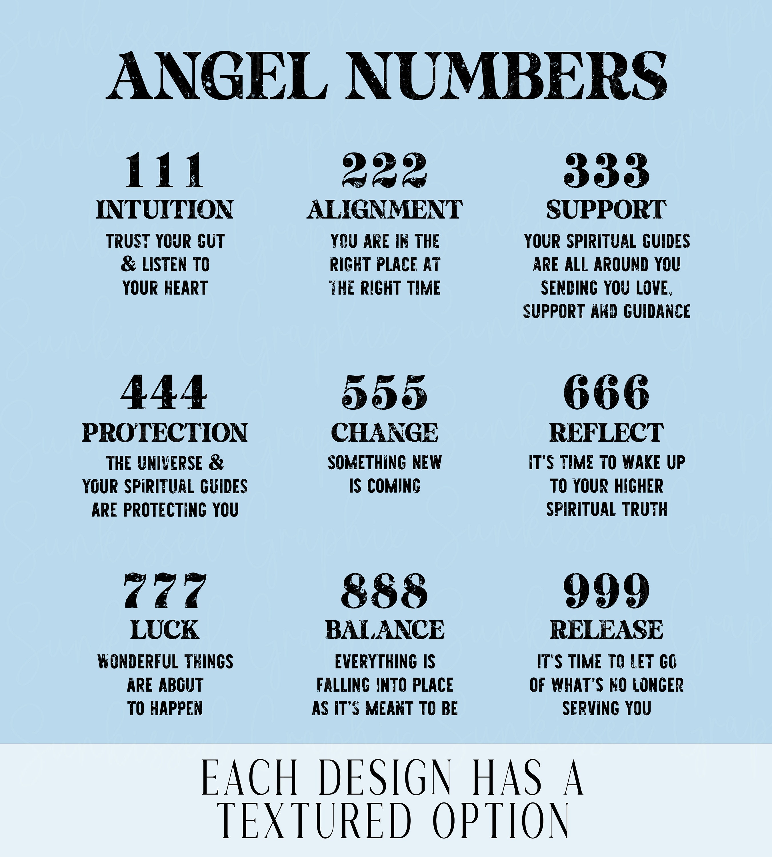 Angel Number SVG Files for Shirts Angel Svg Spiritual Svg Sublimation ...