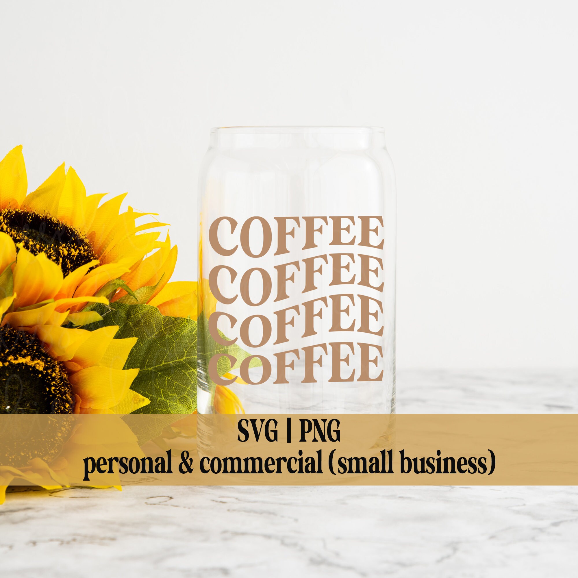 Coffee Svg Glass Coffee Cup Svg Files For Cricut Coffee Etsy