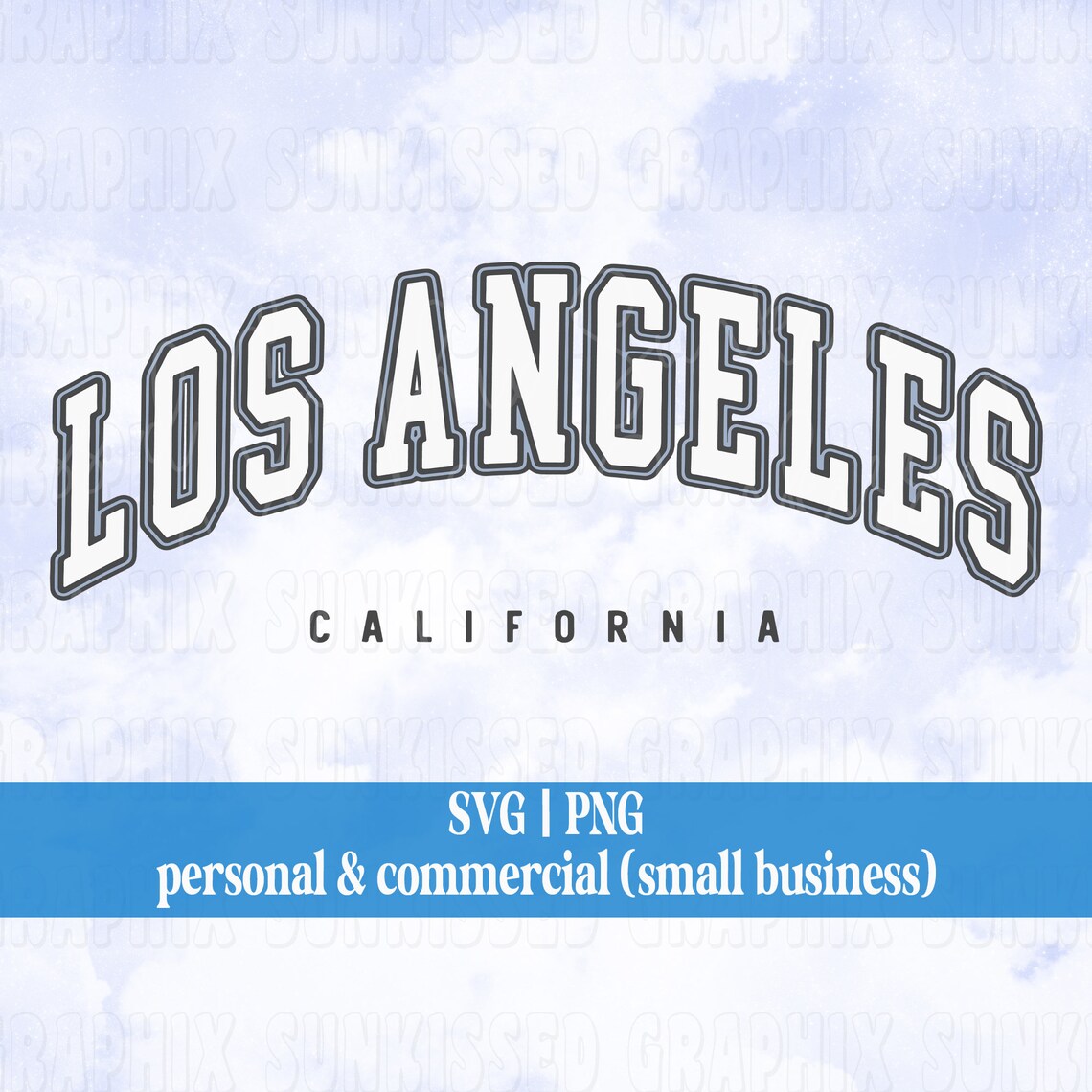 Los Angeles California SVG Los Angeles Svg Trendy Svg - Etsy