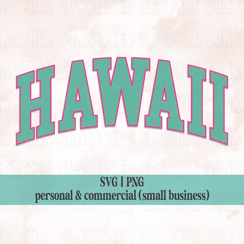 Hawaiian Svg File - Etsy