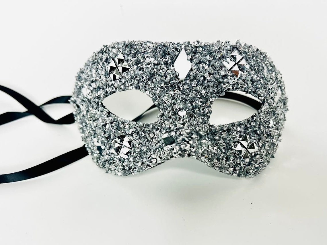 Makara Mirror Mask, Masquerade Mask, Available in Different Colors ...