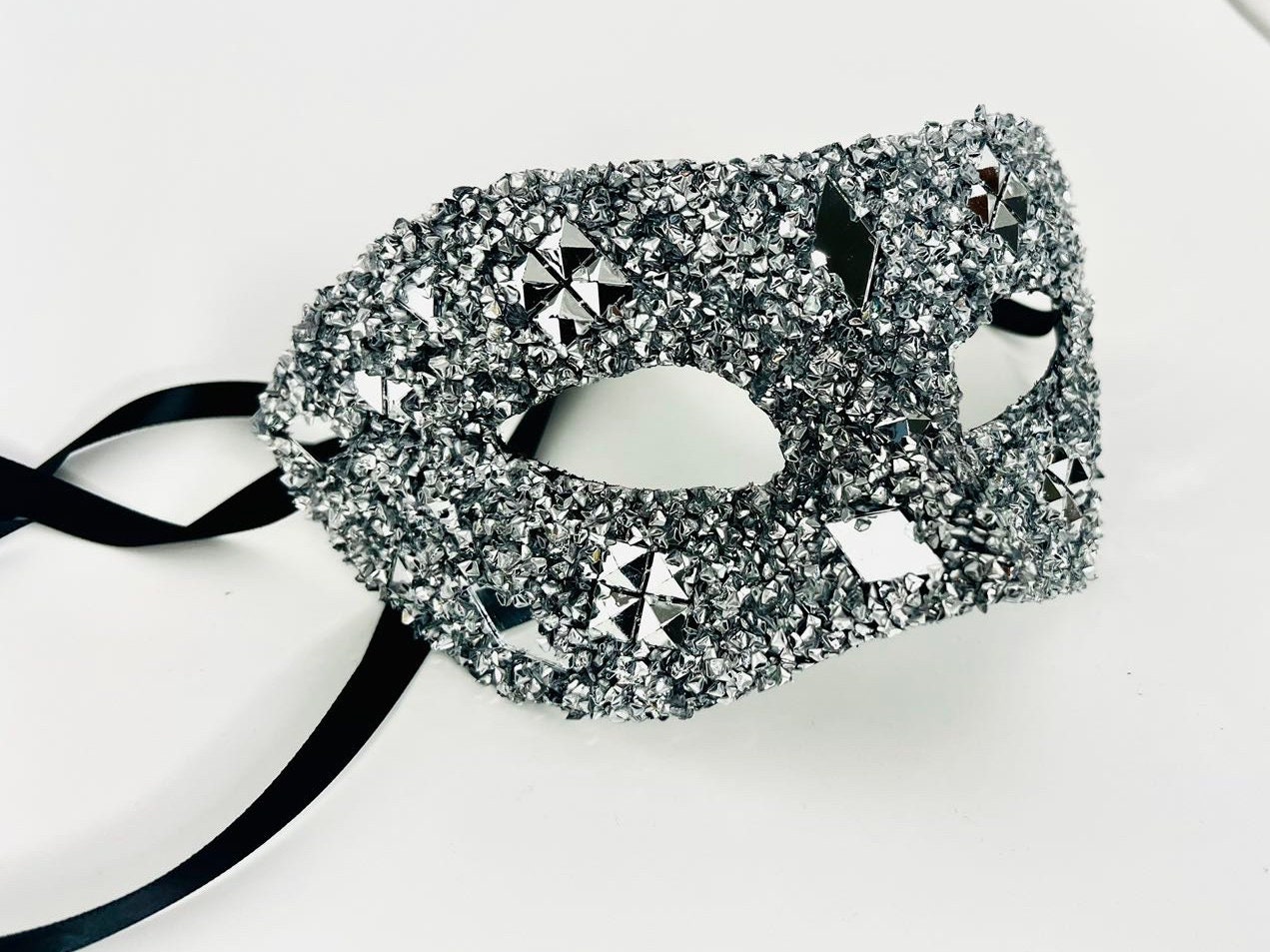 Makara Mirror Mask, Masquerade Mask, Available in Different Colors ...