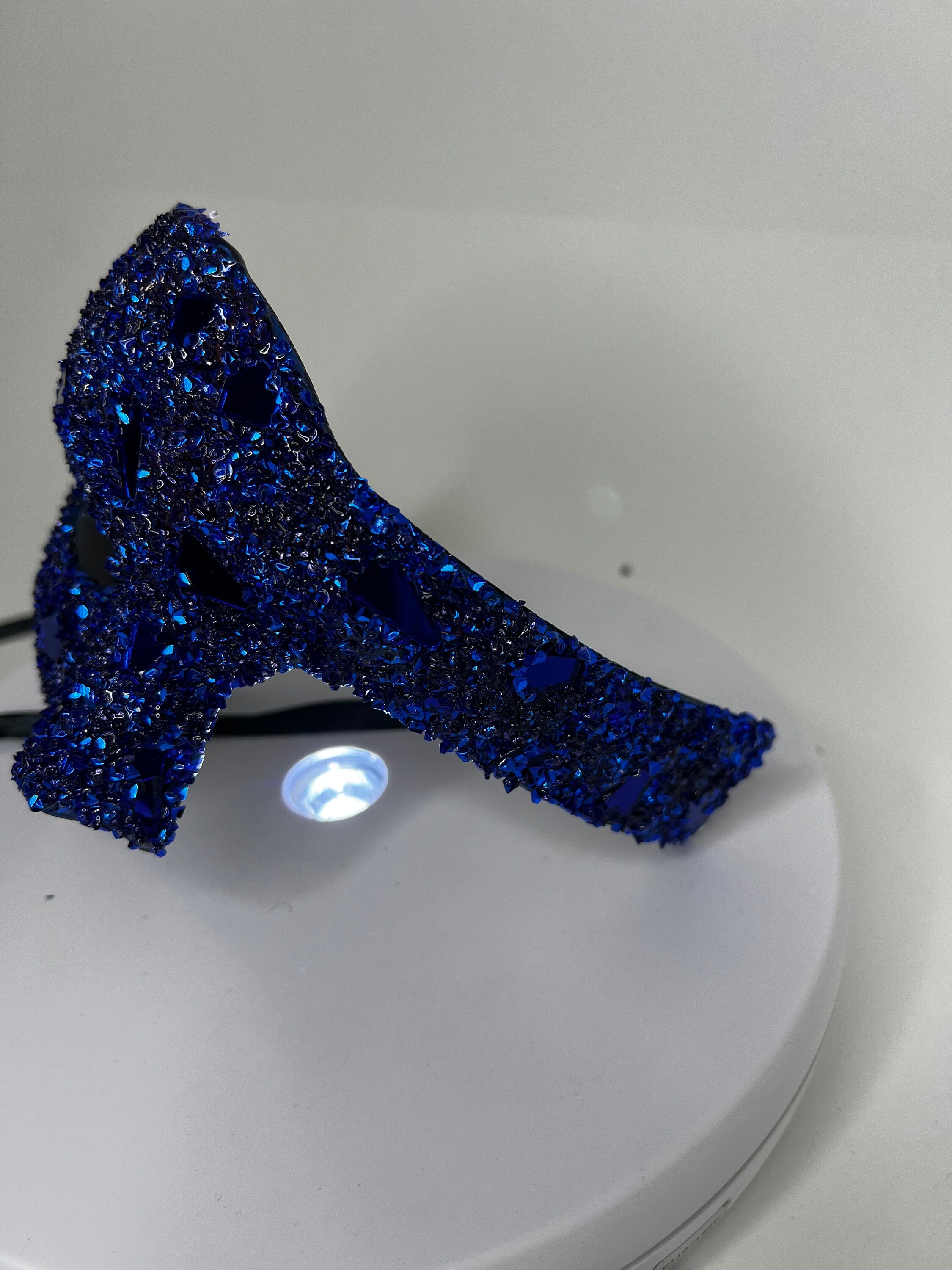 Blue Makara Mirror Mask, Phantom of the Opera With Comfort Plus ...