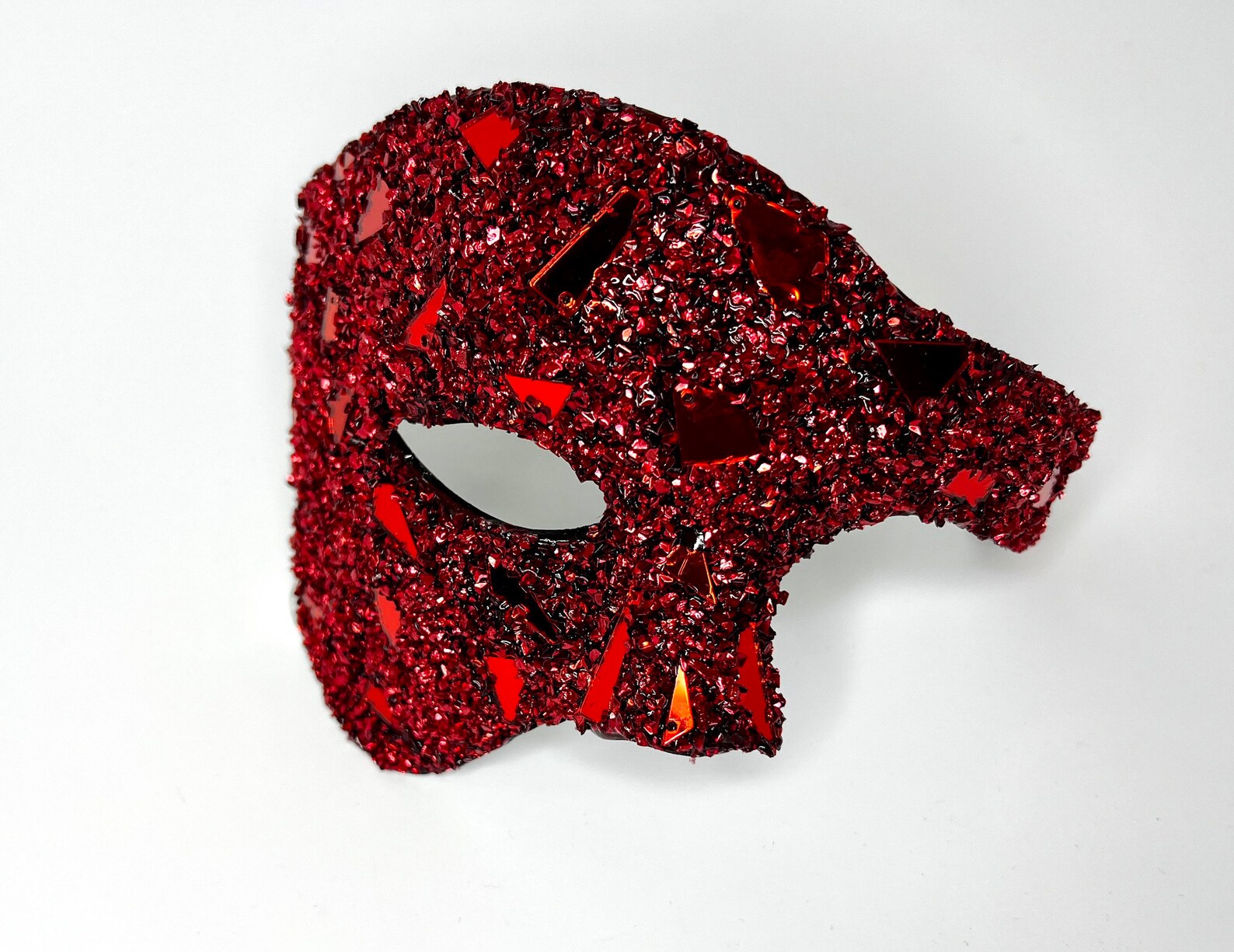 Red Makara Mirror Mask Phantom of the Opera Version With Comfort Plus ...