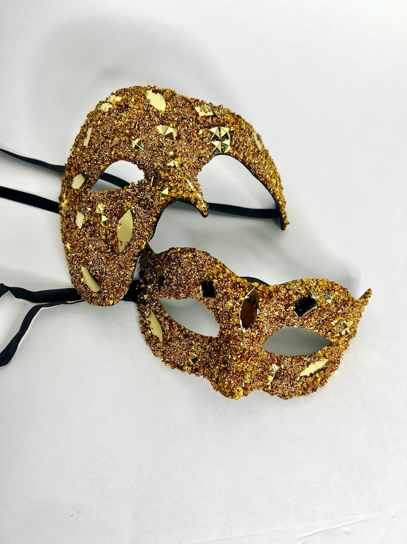 Makara Mirror Mask, Couple Edition, Crushed Shiny Stone Finish. With ...