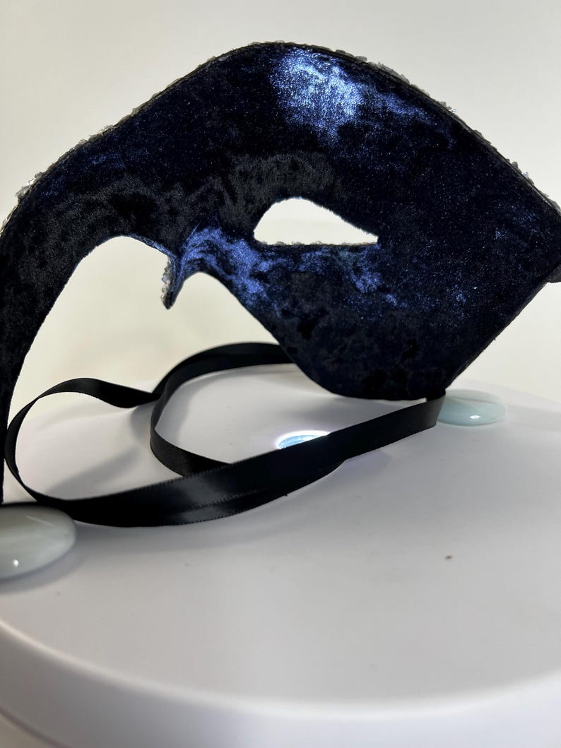 Blue Makara Mirror Mask, Phantom of the Opera With Comfort Plus ...