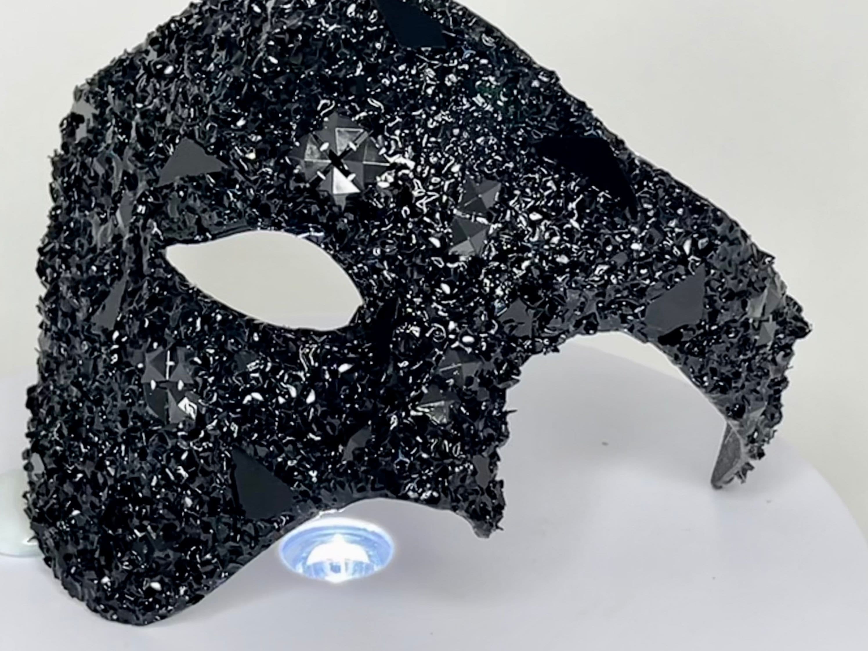 Makara Mirror Mask Black Phantom of the Opera Version With Comfort Plus ...