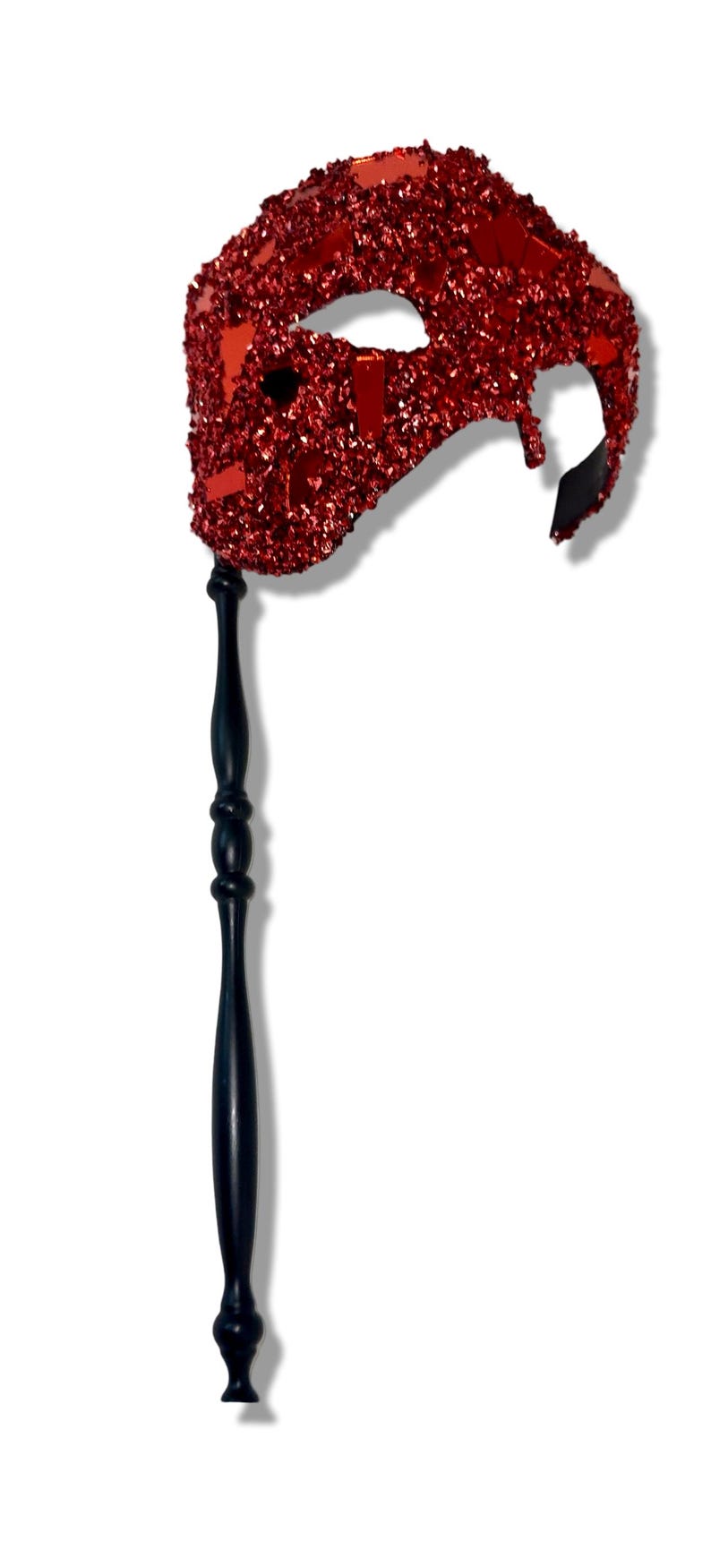 Red Makara Mirror Mask - Phantom of the Opera Version With Comfort Plus ...