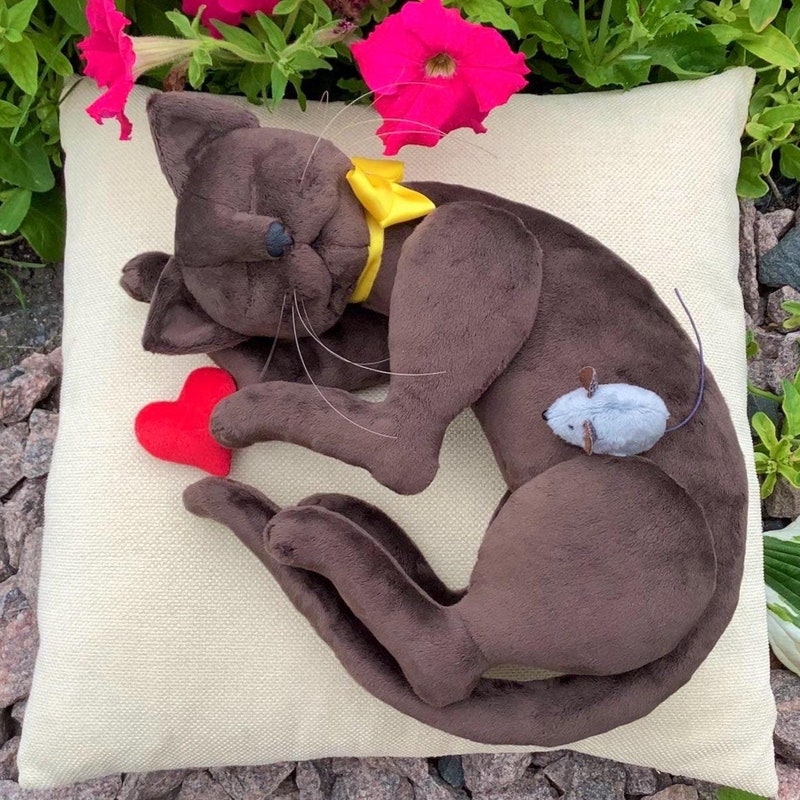 Realistic Stuffed Cats - Etsy