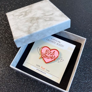 Girl Power Pin - A Gift for That Strong Person in Your Life - Perfect ...