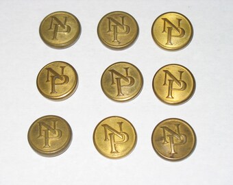 Conductor Button - Etsy