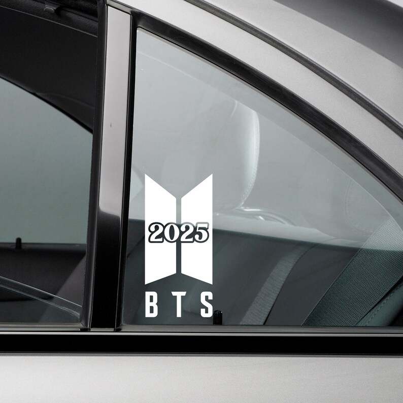 BTS Logo 2025 BTS Decals Laptop Tumbler Mugs Car Window - Etsy