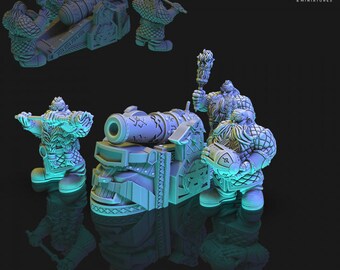 28mm Dwarf Cannon - Etsy