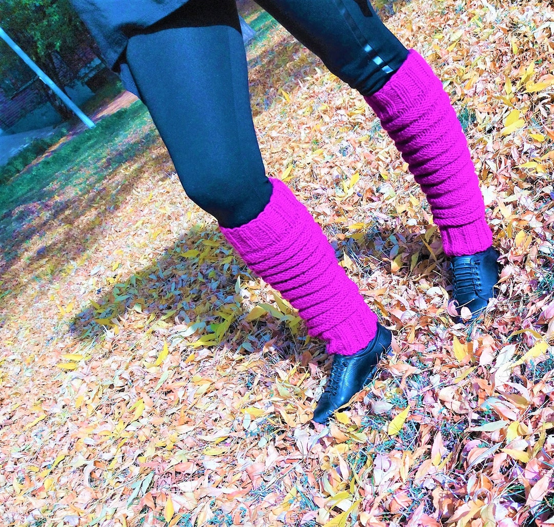 Long Leg Warmers, Winter Leg Warmers,female Friend Gift, Practical Gift ...