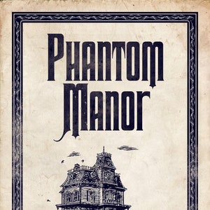 Phantom Manor Poster - Glossy Poster Paper A3 / A4 - 260GSM Paper Weight - Etsy UK