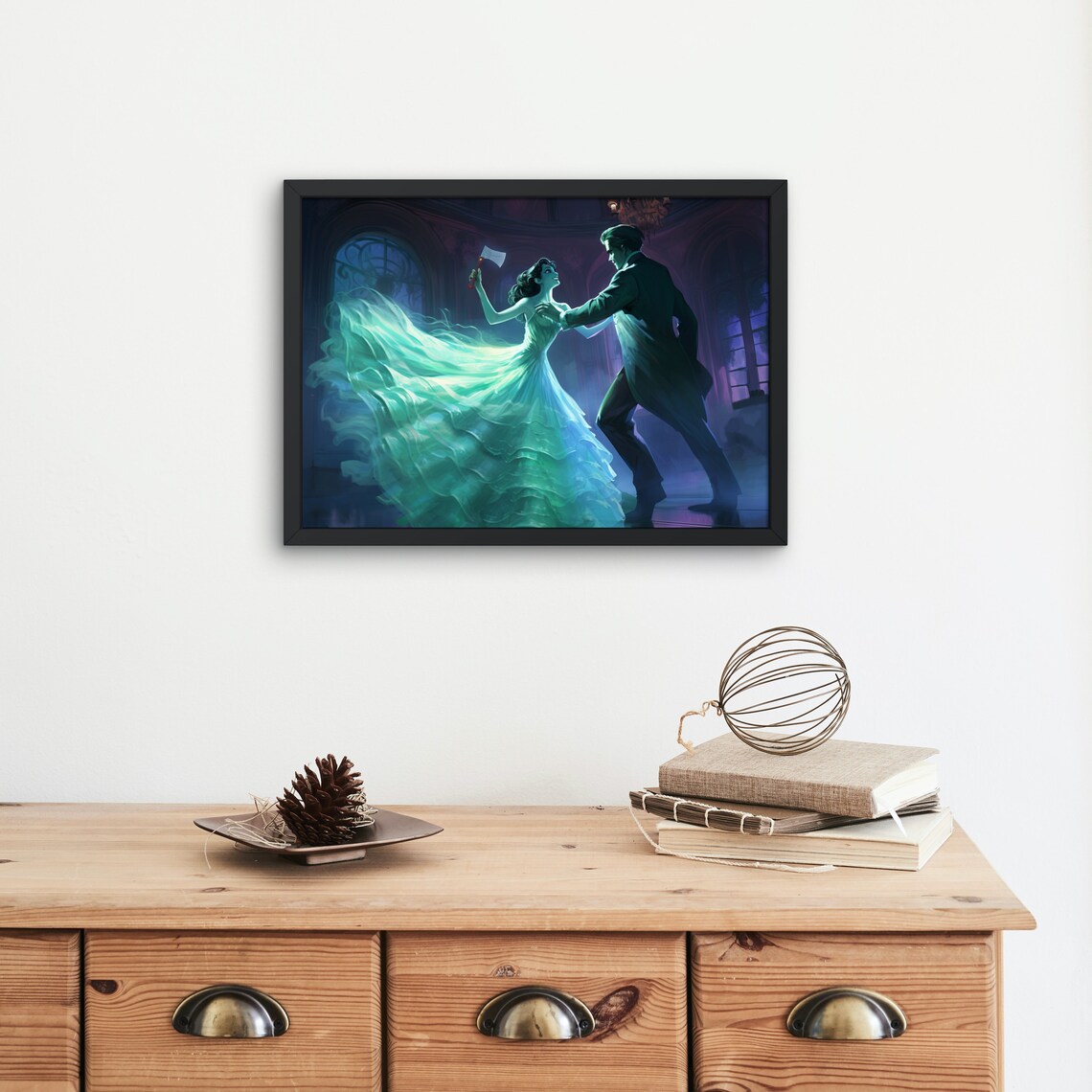 Haunted Mansion - Constance Hatchaway - Fine Art Print on Glossy Poster ...