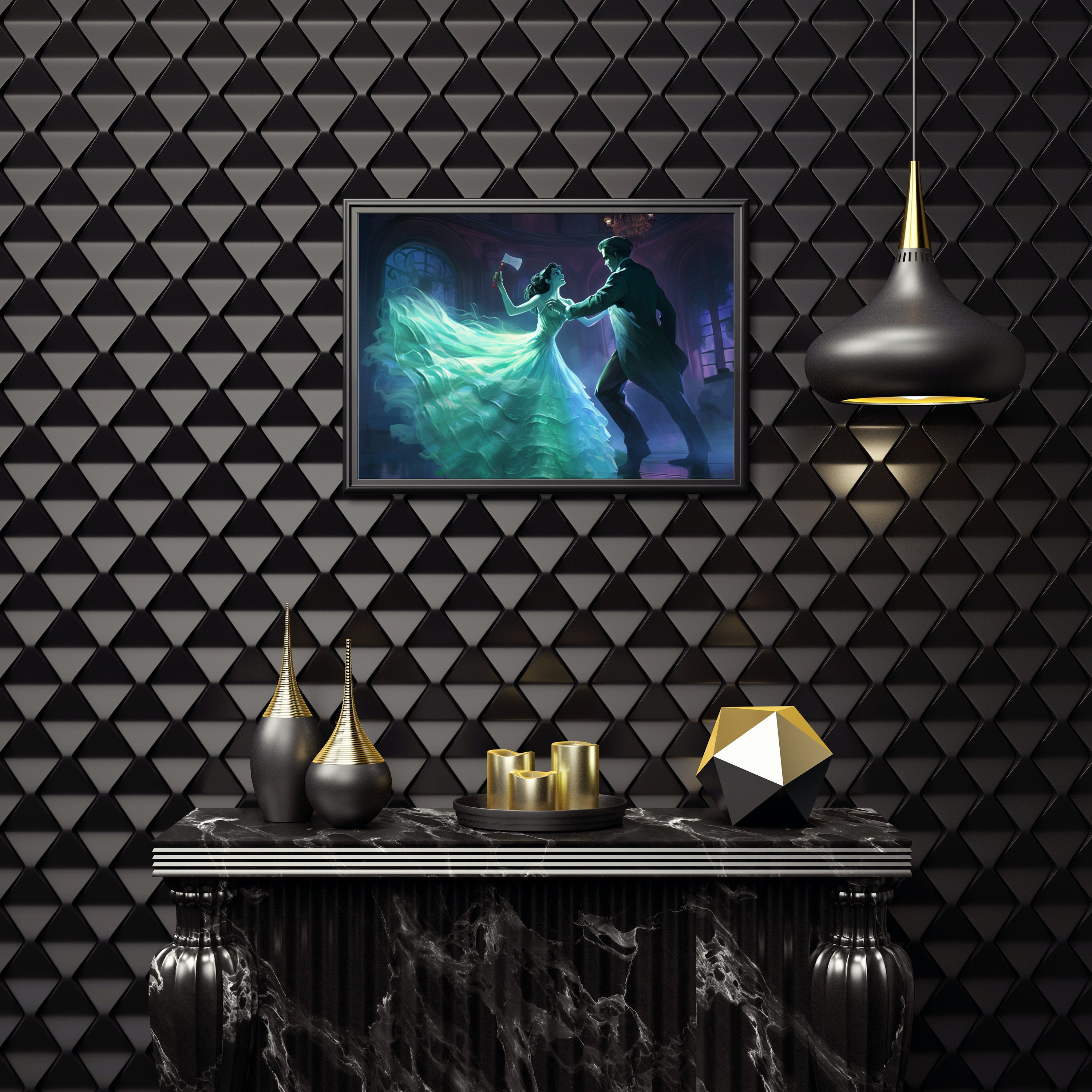 Haunted Mansion Constance Hatchaway Fine Art Print on - Etsy