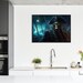 Pirate Skeleton Helmsman - Fine Art Print on Glossy Poster Paper A3 ...