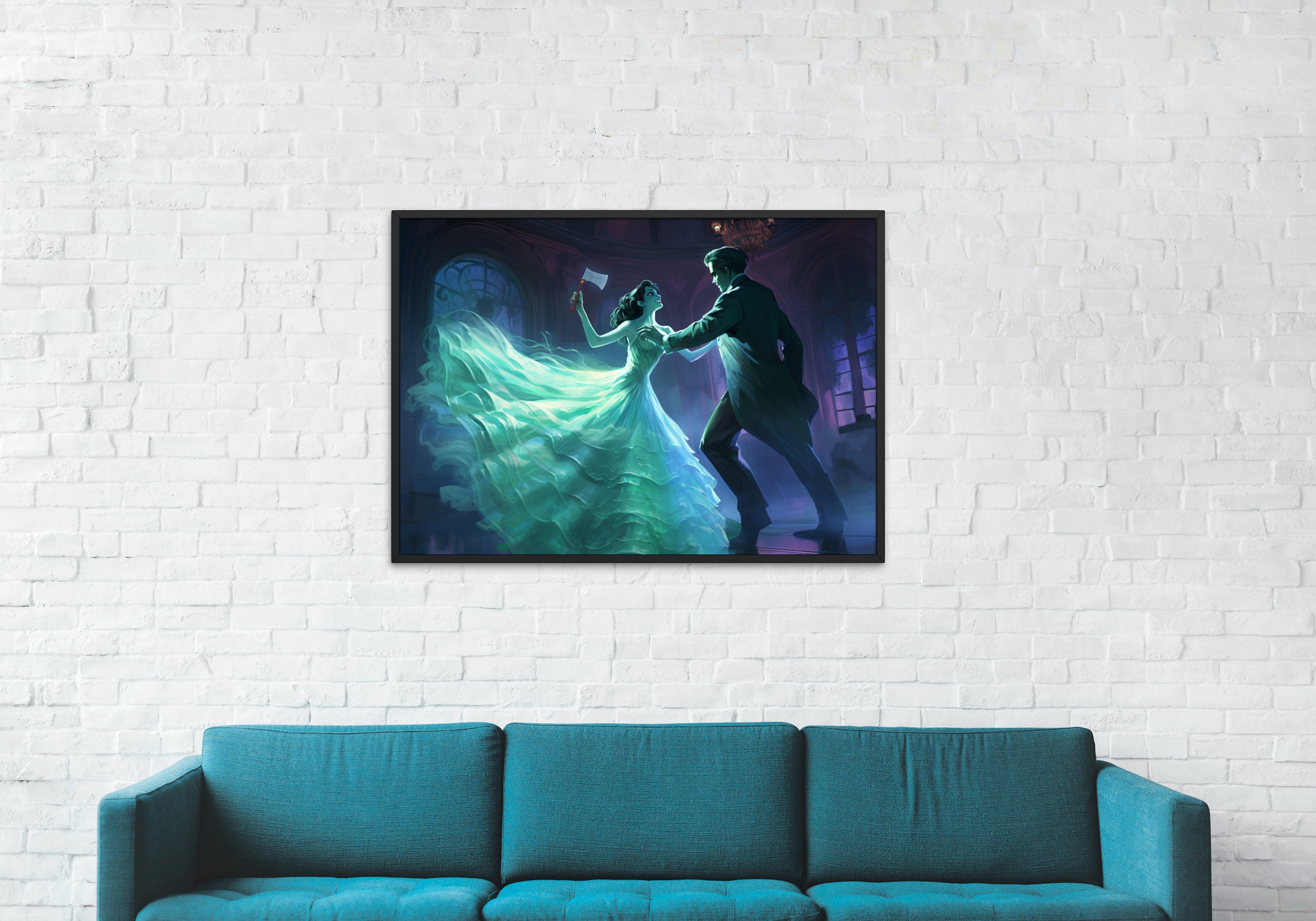 Haunted Mansion Constance Hatchaway Fine Art Print on - Etsy