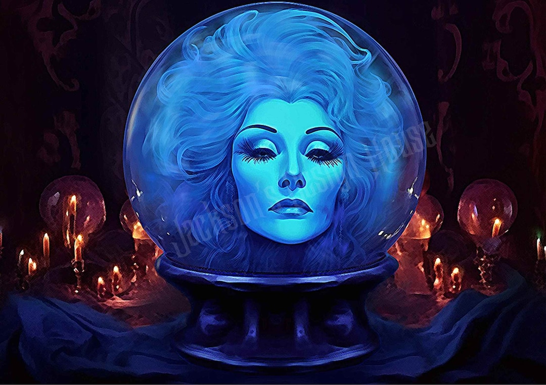 Haunted Mansion - Madame Leota - Fine Art Print on Glossy Poster Paper ...