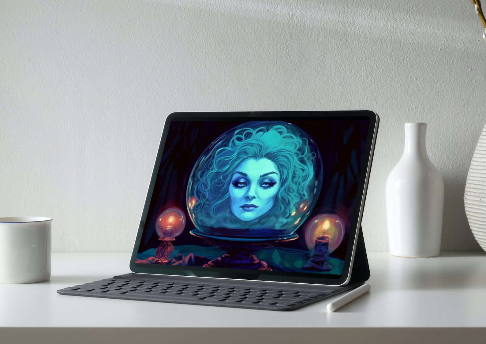 Haunted Mansion - Madame Leota Art - Digital Art File for Instant ...