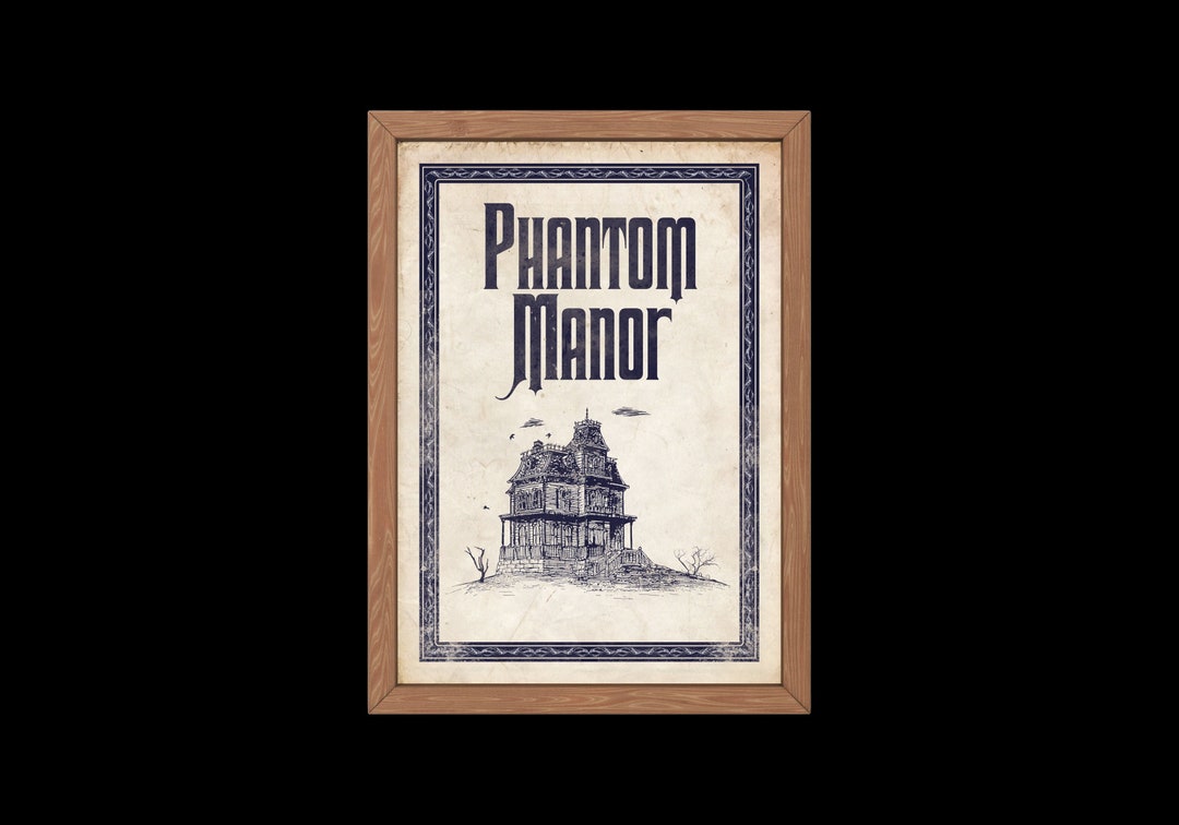 Phantom Manor Poster - Glossy Poster Paper A3 / A4 - 260GSM Paper ...