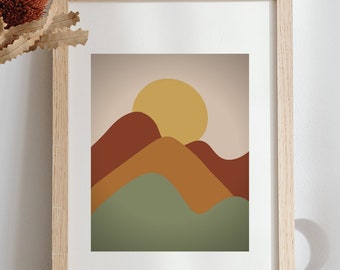 Boho Poster Printable Decor - Etsy