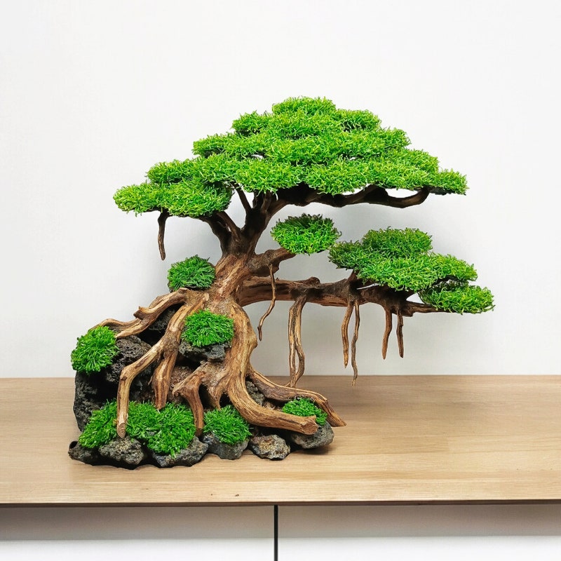 Artificial Bonsai Tree - Etsy