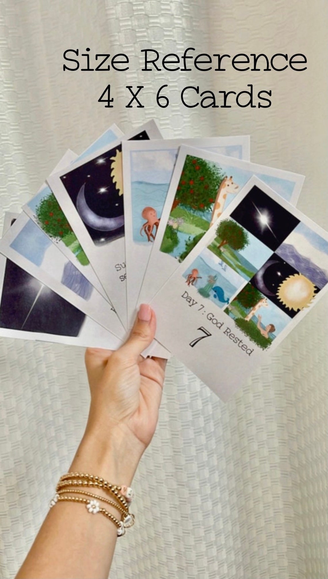 Blank Creation Flashcards | DIY Flashcards| Days of Creation Flashcards ...