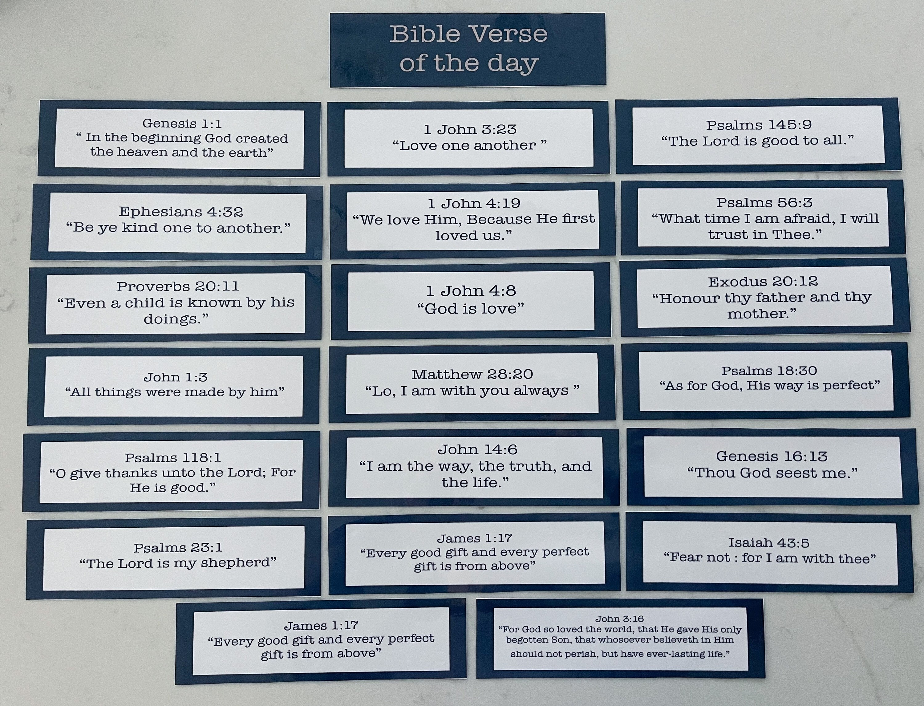 Bible Verse of the Day | Bible Verse Memorization | Homeschool Bible ...
