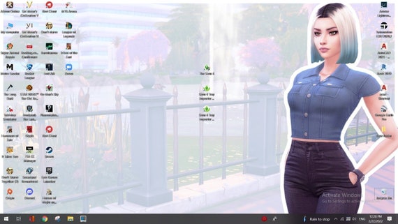 The Sims 4 High-resolution Wallpaper Desktop Background | Etsy