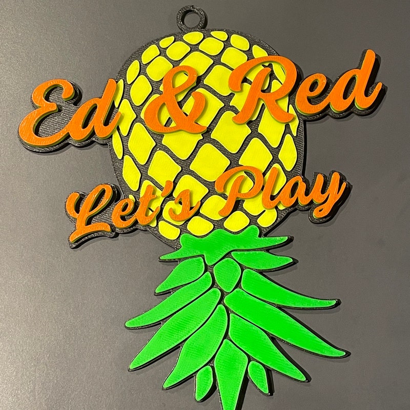 Pineapple Door Decor - Etsy