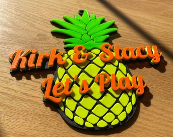 Pineapple Door Sign | Etsy