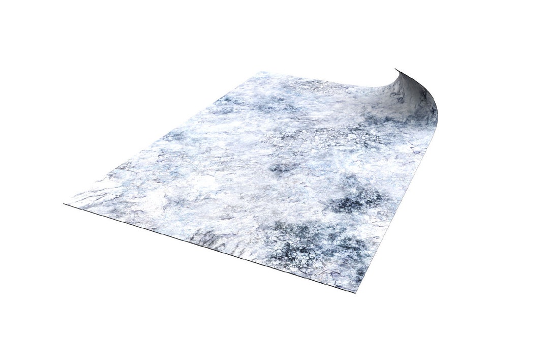 Ice 44x30 / 112x76 Cm Warhammer 40K Rubber Mat for Battle Games - Etsy