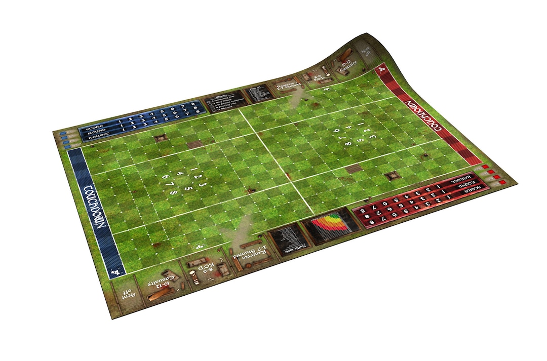 Pitch 35.5x27.5 / 90x70 Cm Blood Bowl / Blood - Etsy