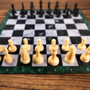 Rubber Mat for Chess and Checkers 36x36 Cm / 14,1"x14,1" - Marble - Etsy