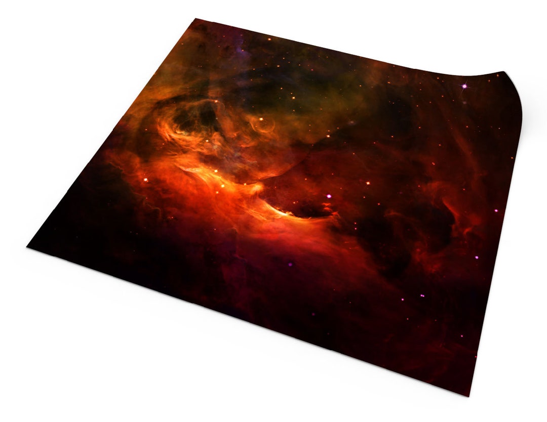 Red Nebula 36x36 / 91,5x91,5 Cm Battlestar Galactica Rubber Mat for ...