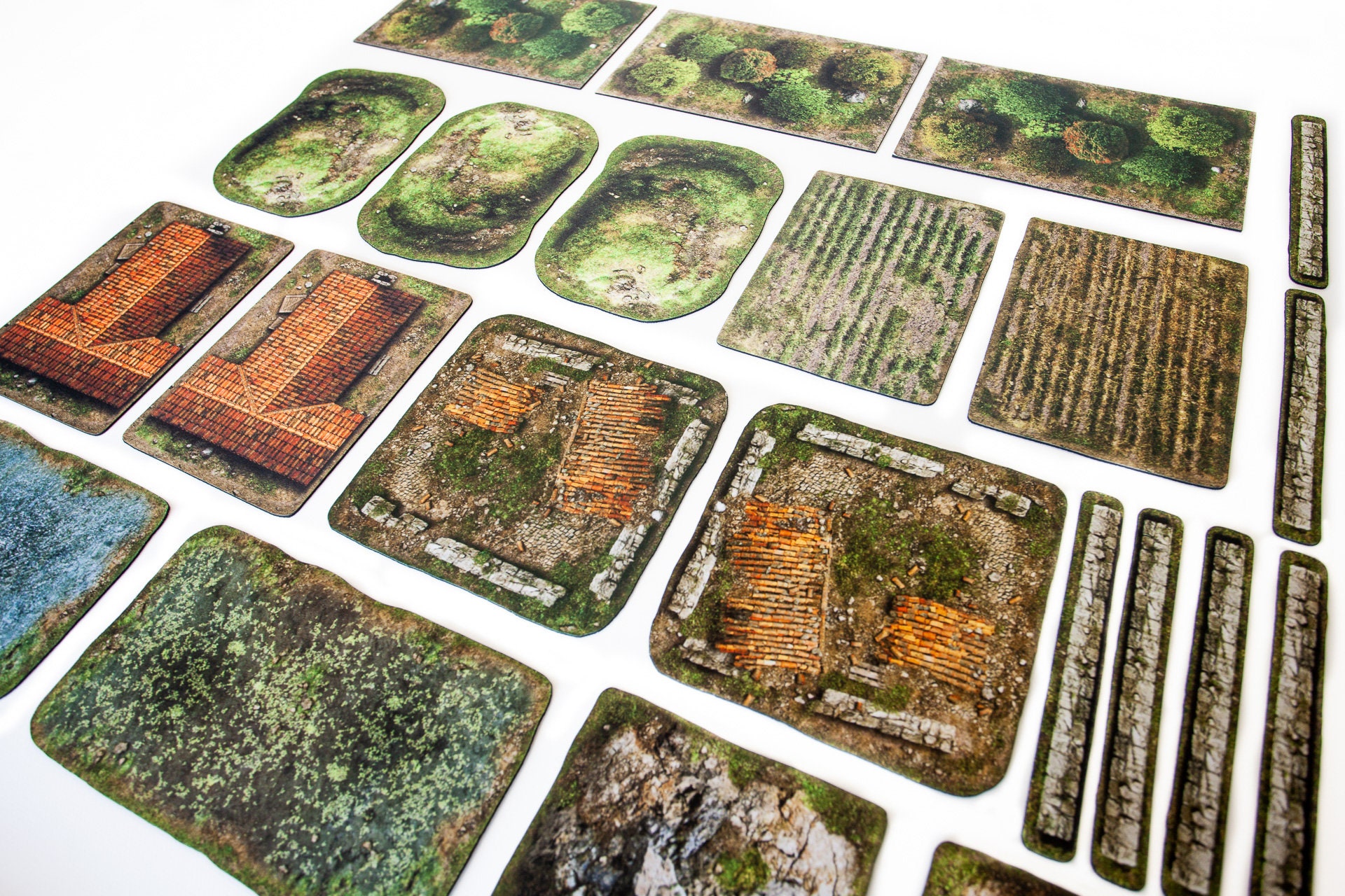 2D Terrain Tournament Set Compatible With the 9th Age - Etsy