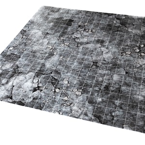 Dry-erase RPG Mat With Grid - Dry Wipe Battlemat for RPG Compatible ...